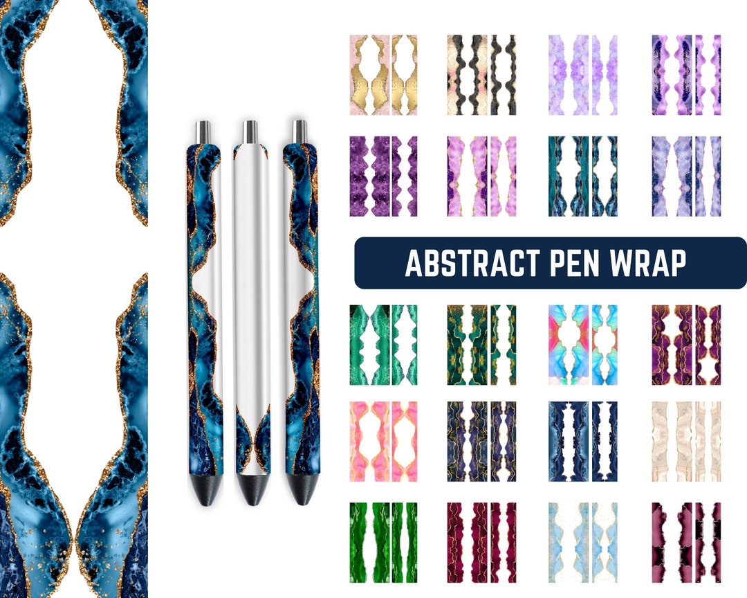 Abstract Pen Sublimation, Pen Wrap, Seamless Pattern, Pen Sublimation ...