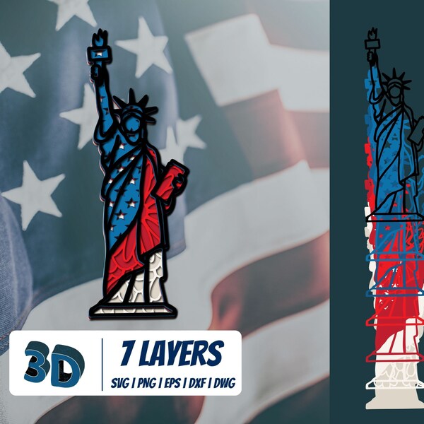 Memorial Day Layered Svg - Etsy