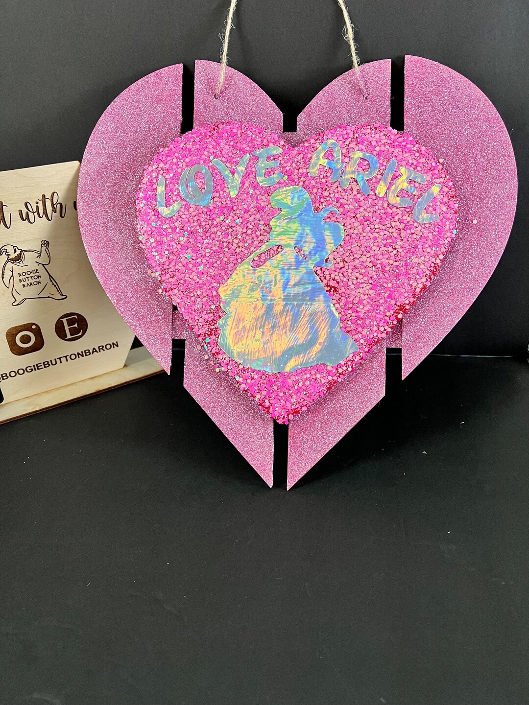 Little Mermaid Door Sign Ariel Wooden Sign Home Decor - Etsy