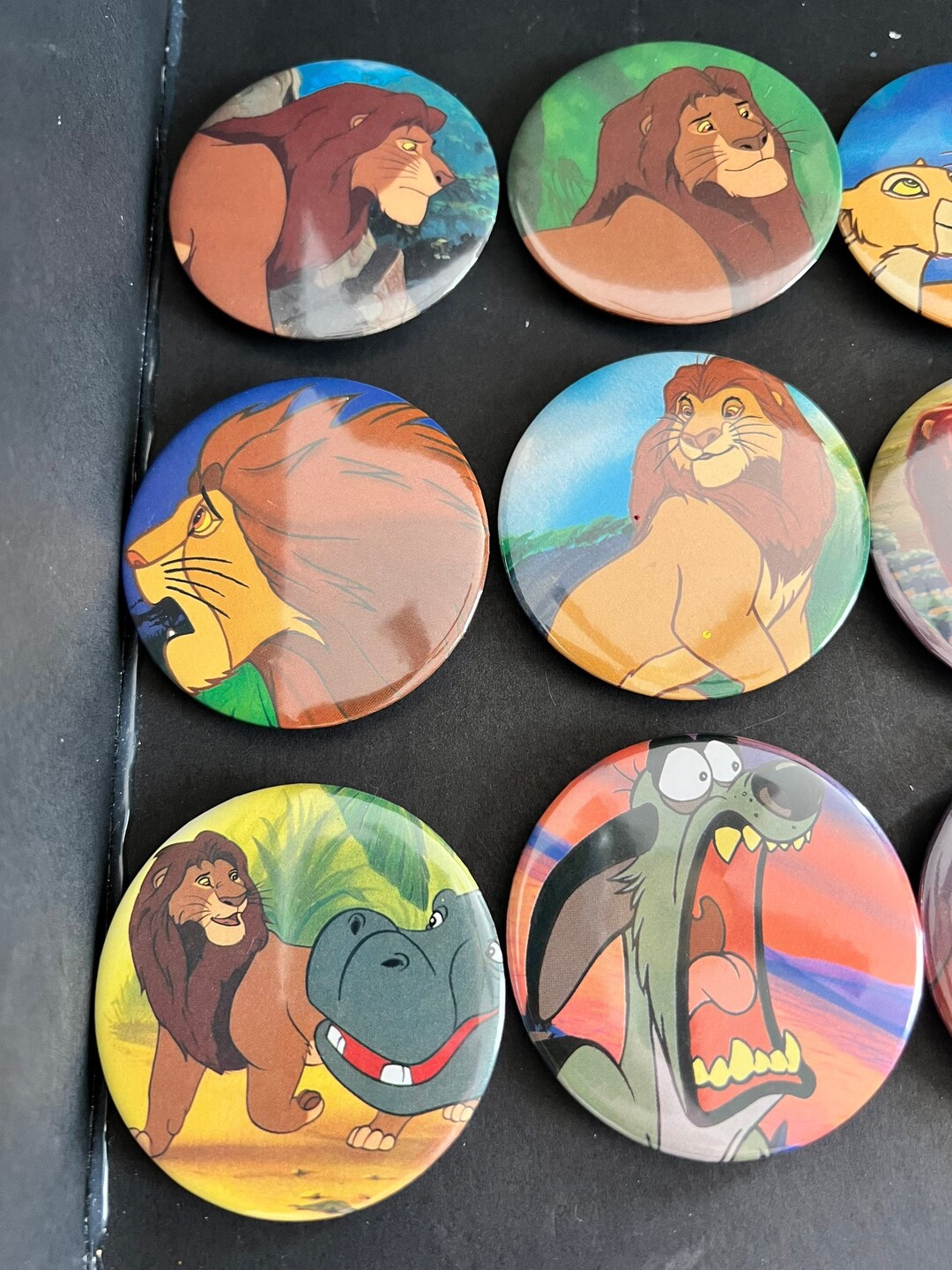 Disney Movie Calendar Art 2.25 Button Sets Lion King the Lion King ...