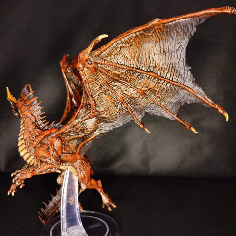 Adult Red Dragon, Dungeons & Dragons - Etsy