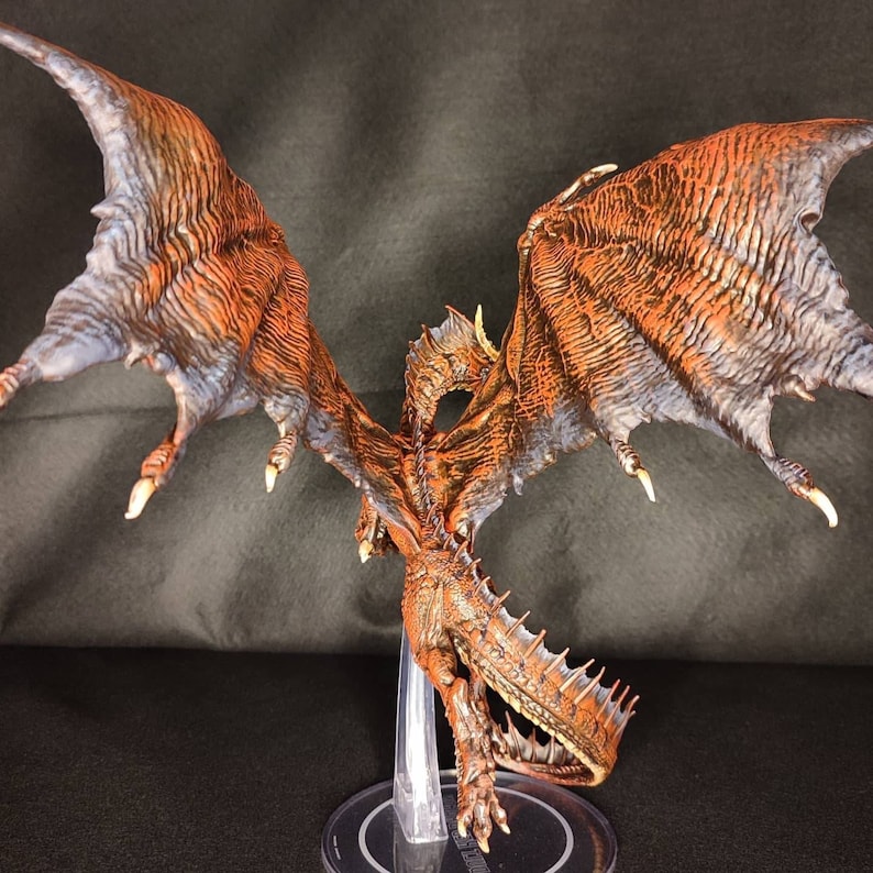Adult Red Dragon, Dungeons & Dragons - Etsy