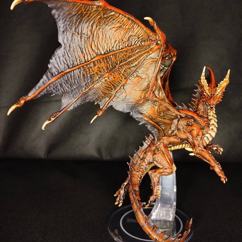 Adult Red Dragon, Dungeons & Dragons - Etsy