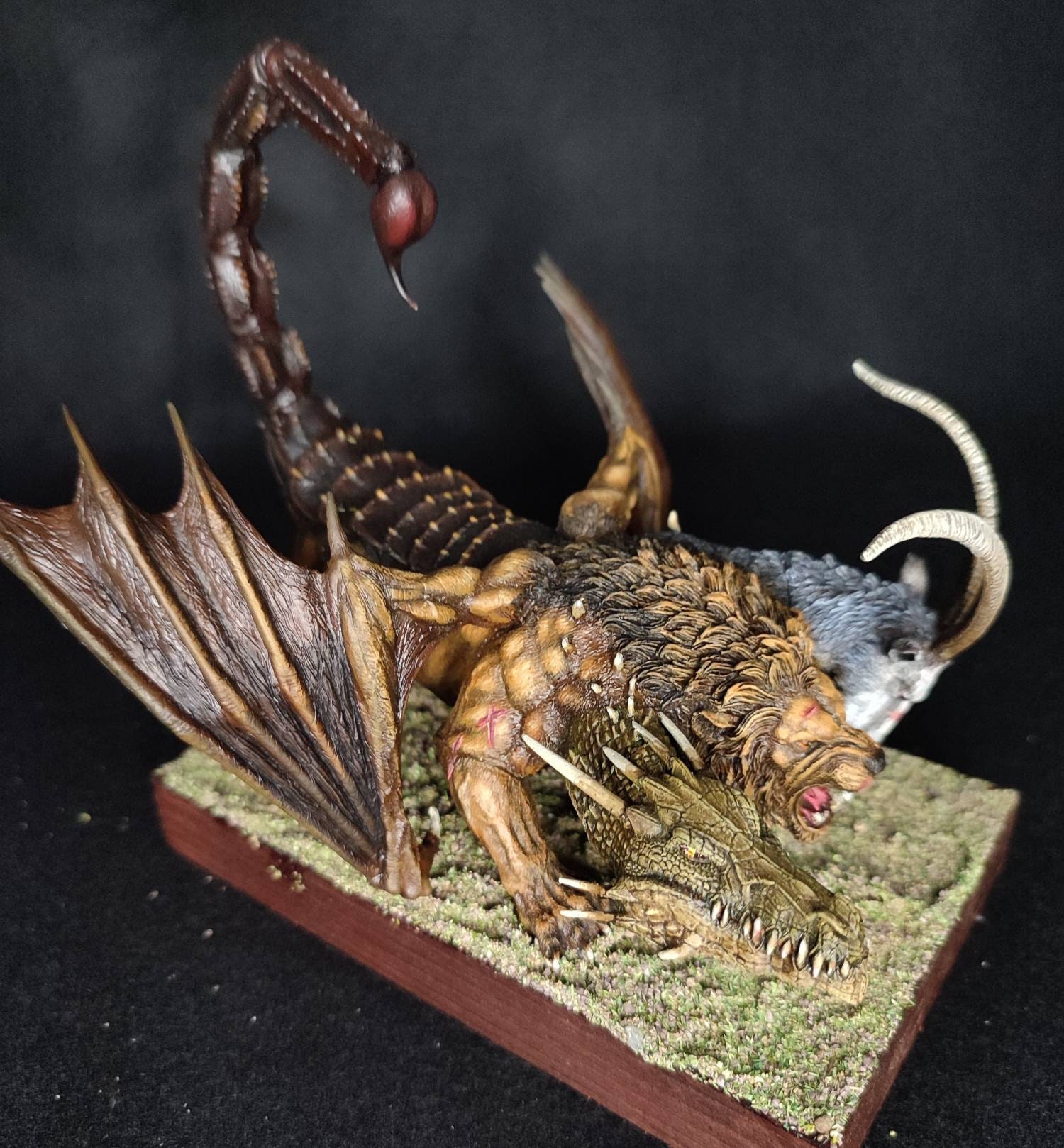 Dragon Miniature, Chimera Miniature - Etsy