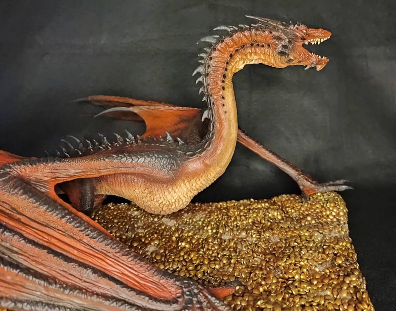 Smaug the Dragon, Lord of the Rings Miniatures, the Hobbit - Etsy