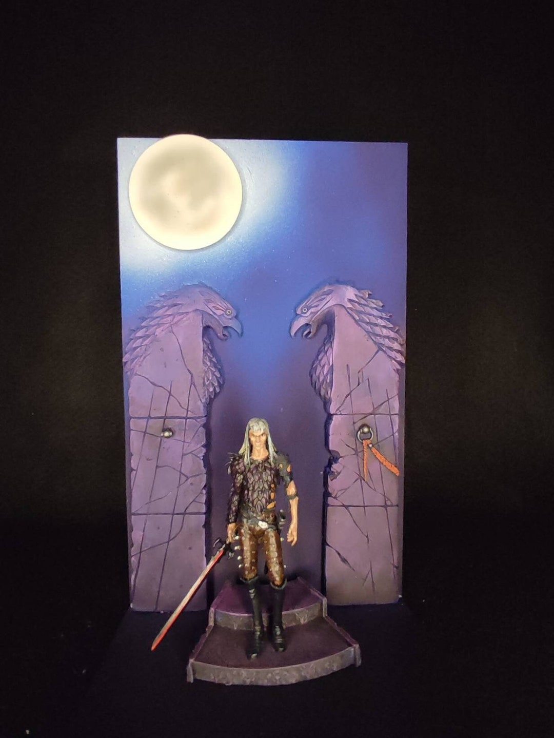 Elric of Melniboné, Fantasy Diorama - Etsy