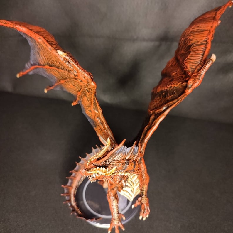 Adult Red Dragon, Dungeons & Dragons - Etsy