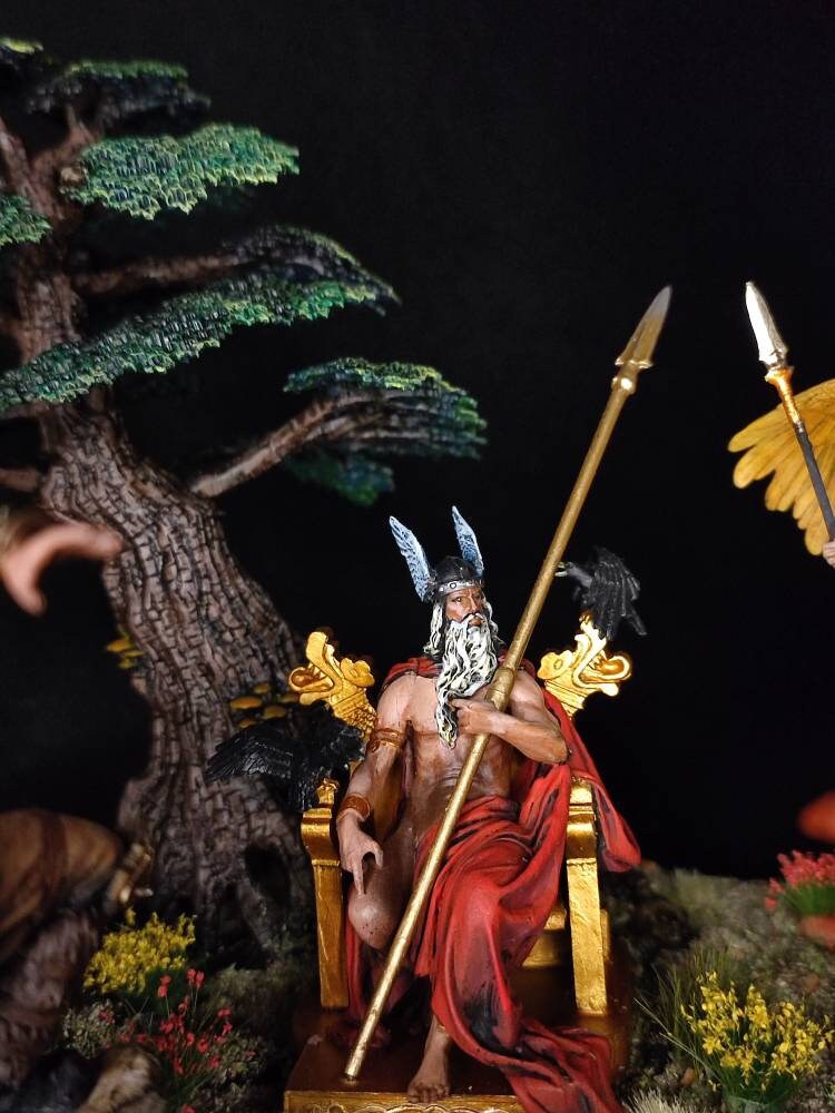 Thor, Loki, Freja, Odin - Etsy