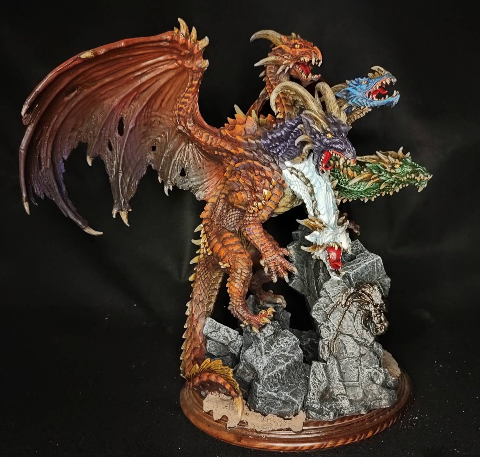 Tiamat Dragon, Aspect of Tiamat, Dungeons & Dragons Miniatures - Etsy ...
