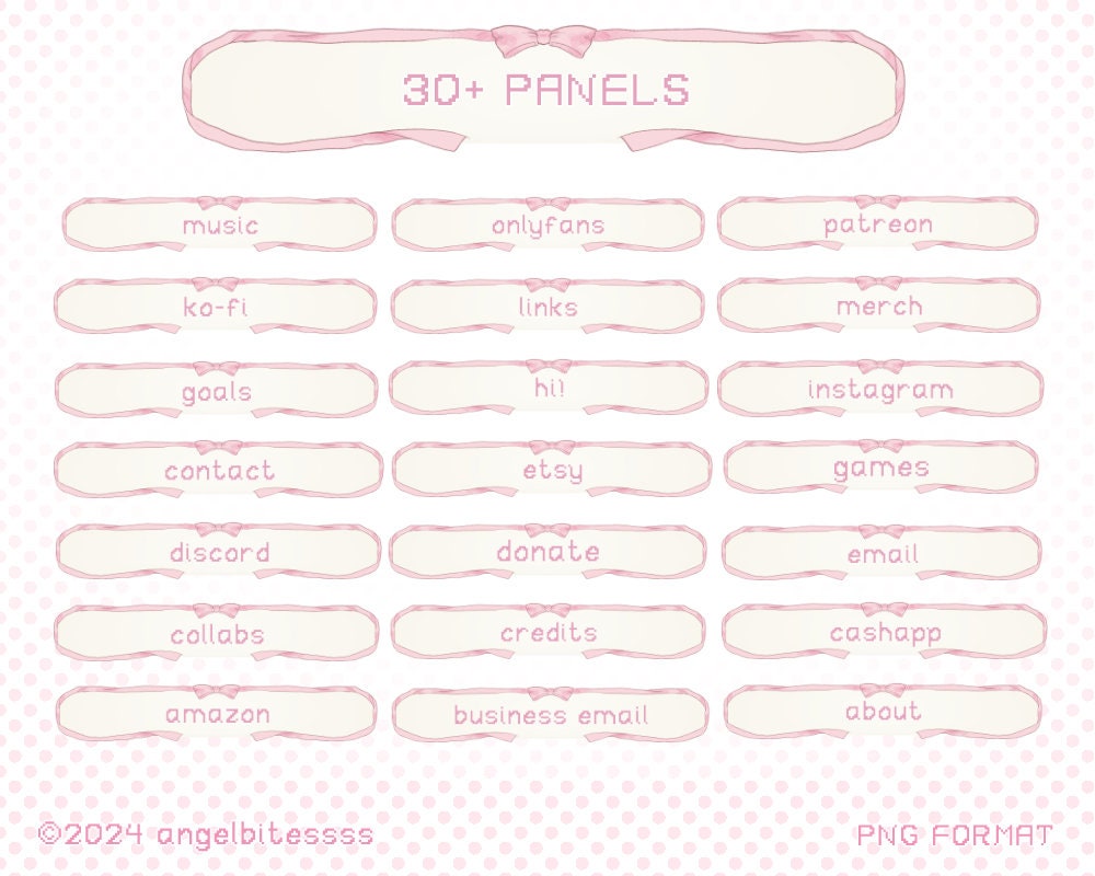 Animated Twitch Overlay Pack Emote Follower Panels Rock Kawaii Japan ...