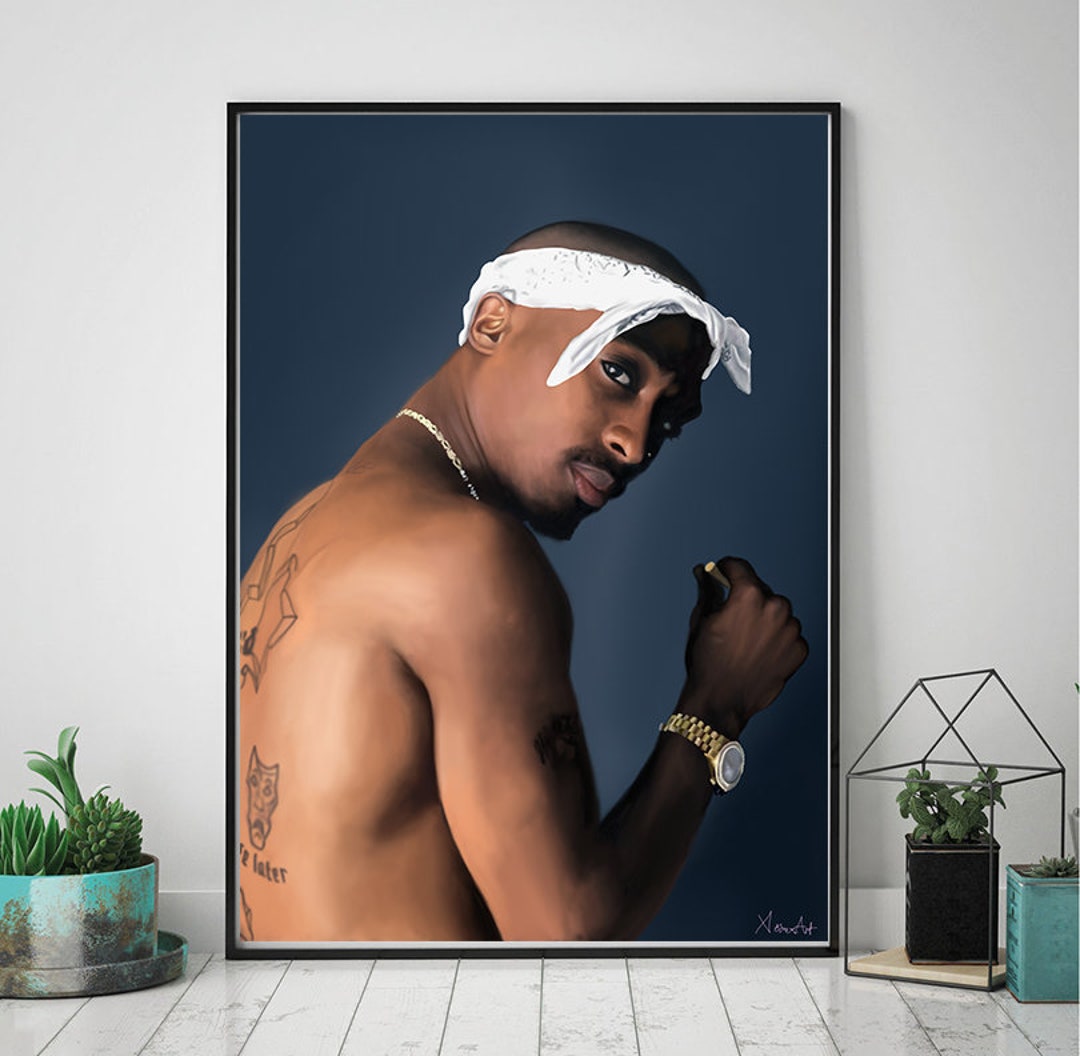 Tupac Poster - Etsy