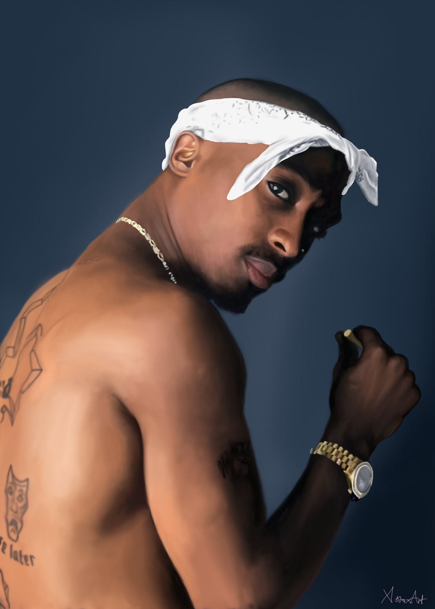 Tupac Poster - Etsy