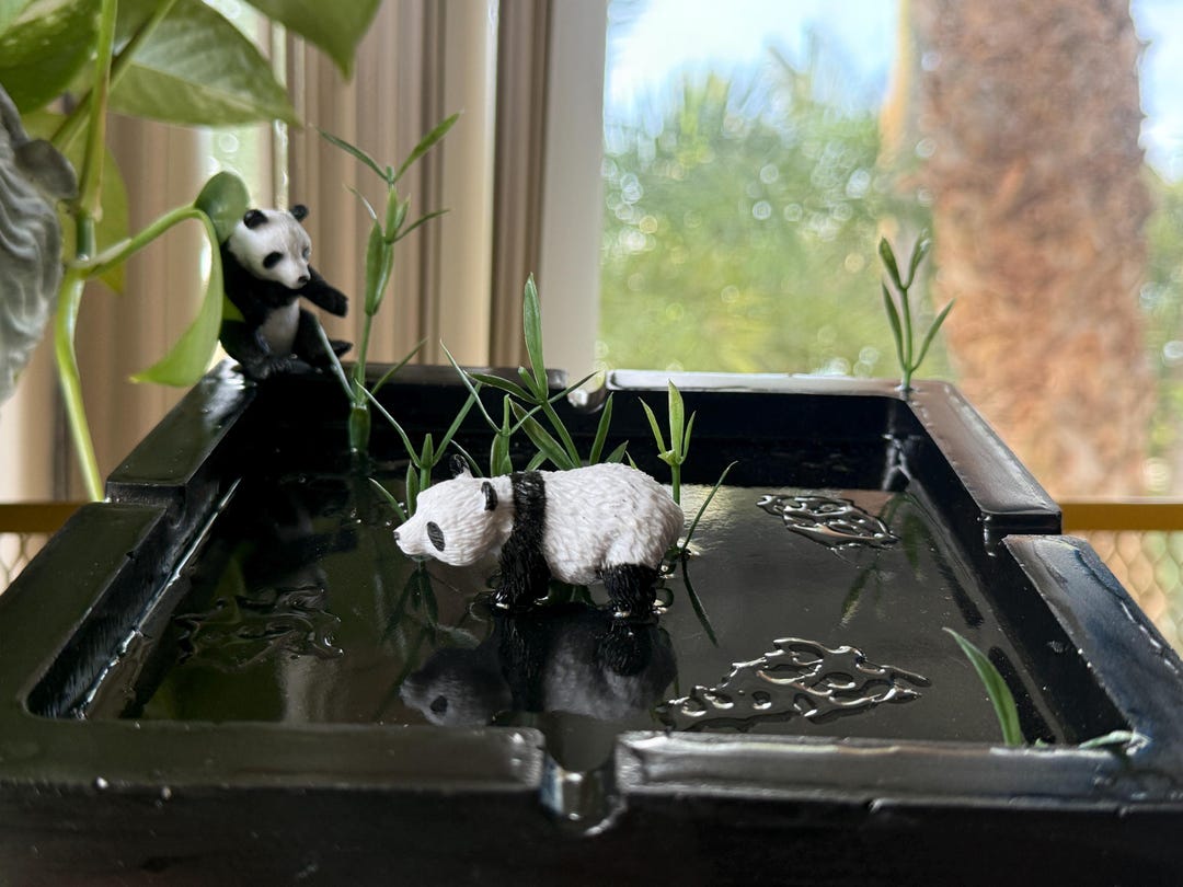 Rare Panda Extra Large Ashtray - Etsy