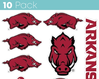 Arkansas Razorback Vinyl Sticker - Etsy