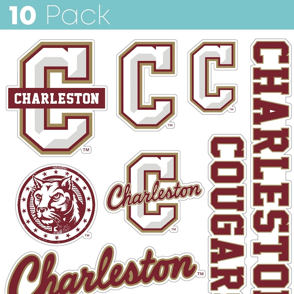 College of Charleston Decal - Etsy