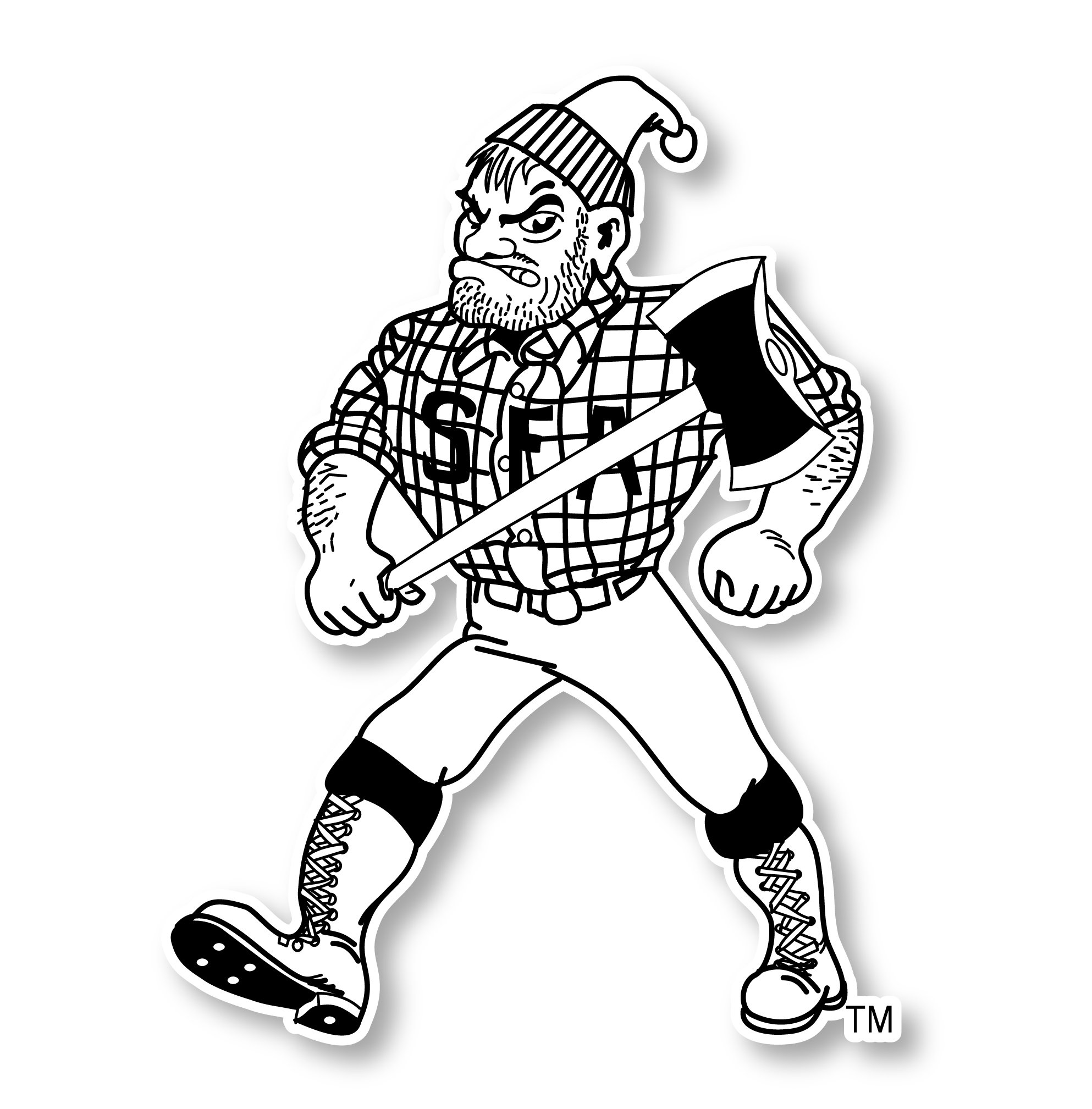 Stephen F Austin University Mascot And Logo