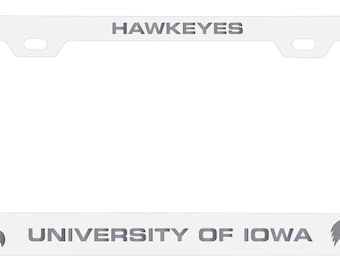 Iowa Hawkeyes License Plate - Etsy