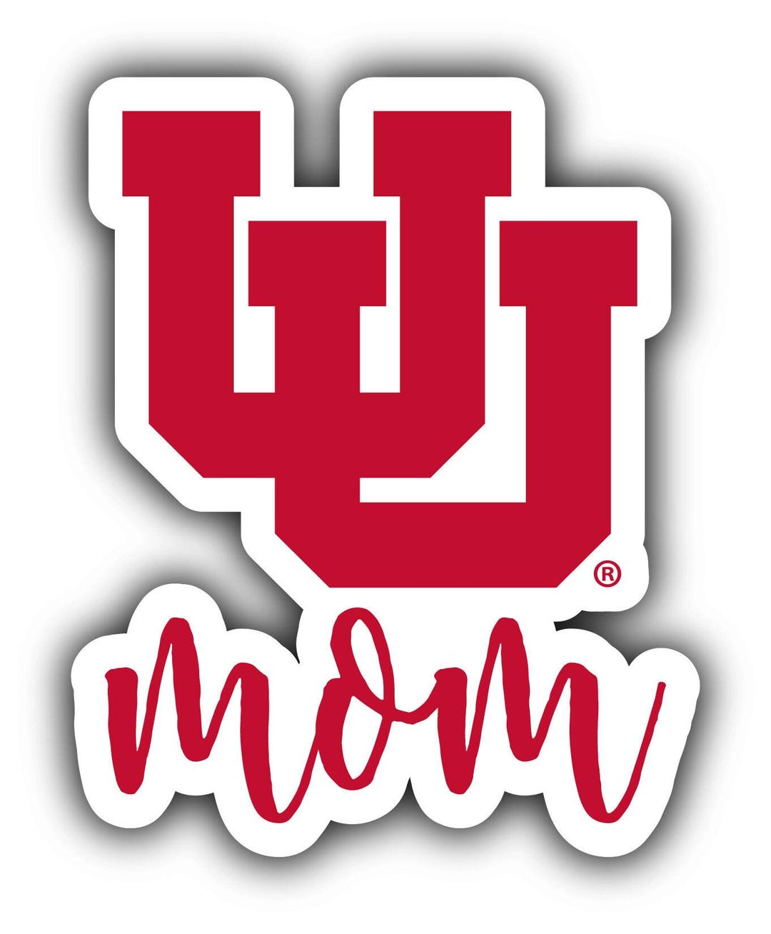Utah Utes 4-inch Proud Family Die Cut Magnet/sticker - Etsy