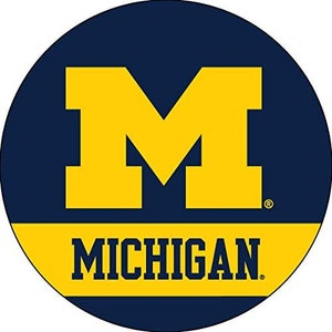 Michigan Wolverines Drink Coaster - Etsy