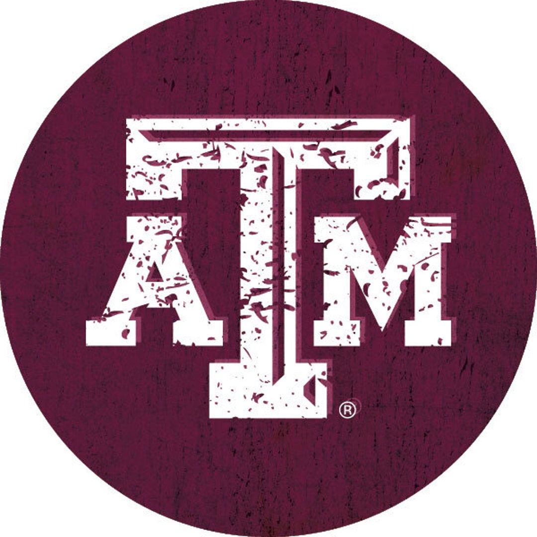 Texas A&M Aggies NCAA Collegiate 4-inch Round Sticker - Multiple ...