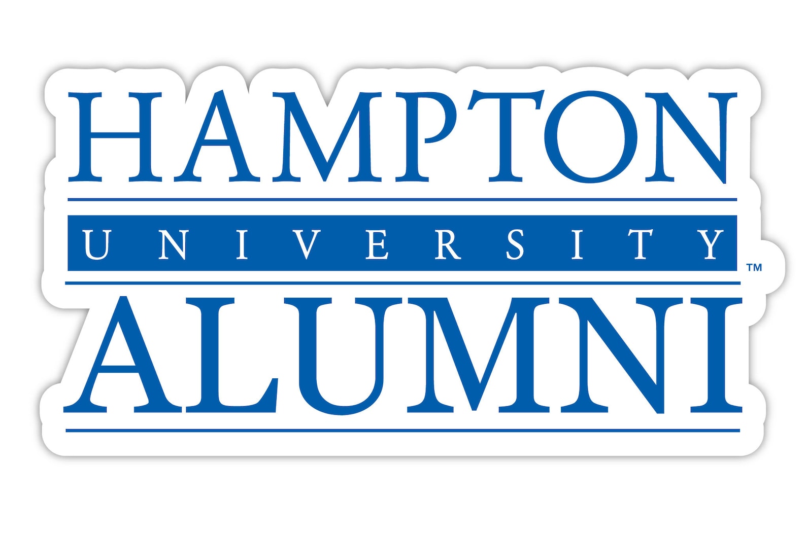 Hampton University 4-inch Laser Cut Alumni Vinyl Decal Sticker - Etsy