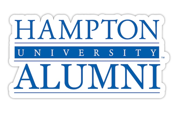 Hampton University 4-Inch Laser Cut Alumni Vinyl Decal Sticker | Etsy