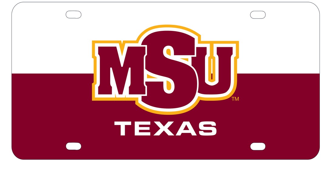 Midwestern University Mustangs Metal License Plate Car Tag - Etsy