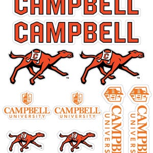 Campbell University Fighting Camels 10 Pack Sticker - officially ...