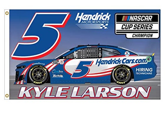 Kyle Larson 5 2021 Nascar Cup Series Champion | Etsy