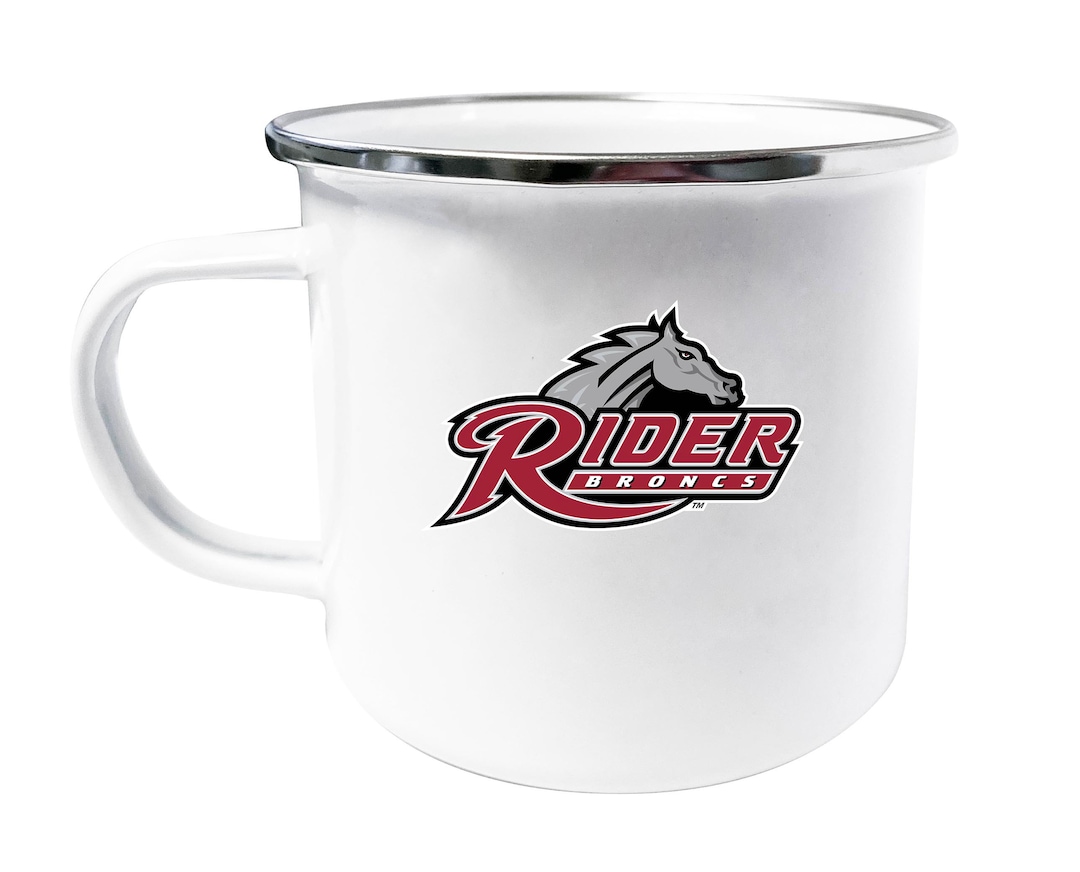 Rider University Broncs Tin Camper Coffee Mug - Etsy