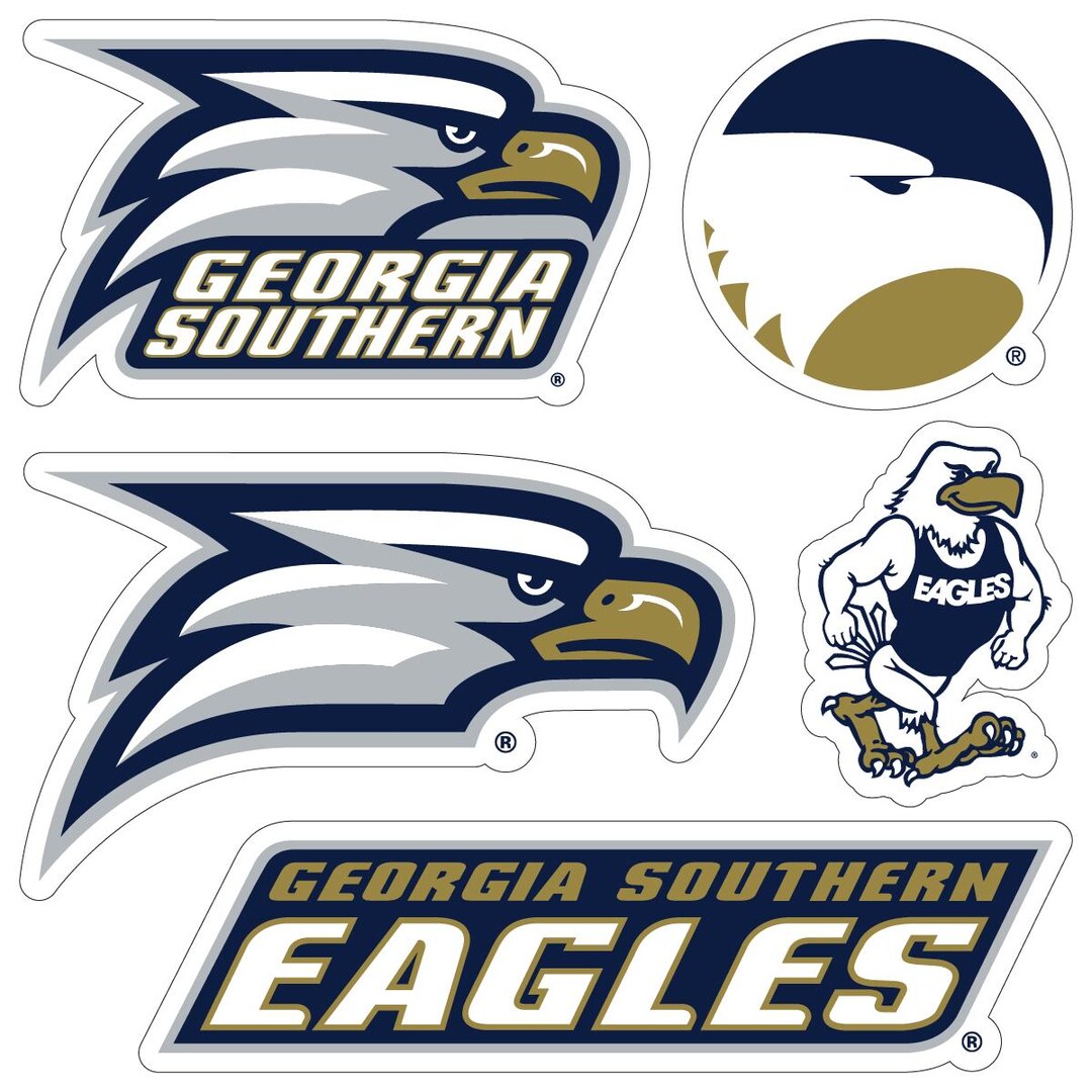 Georgia Southern Eagles Officially Licensed College Sticker Multipack ...