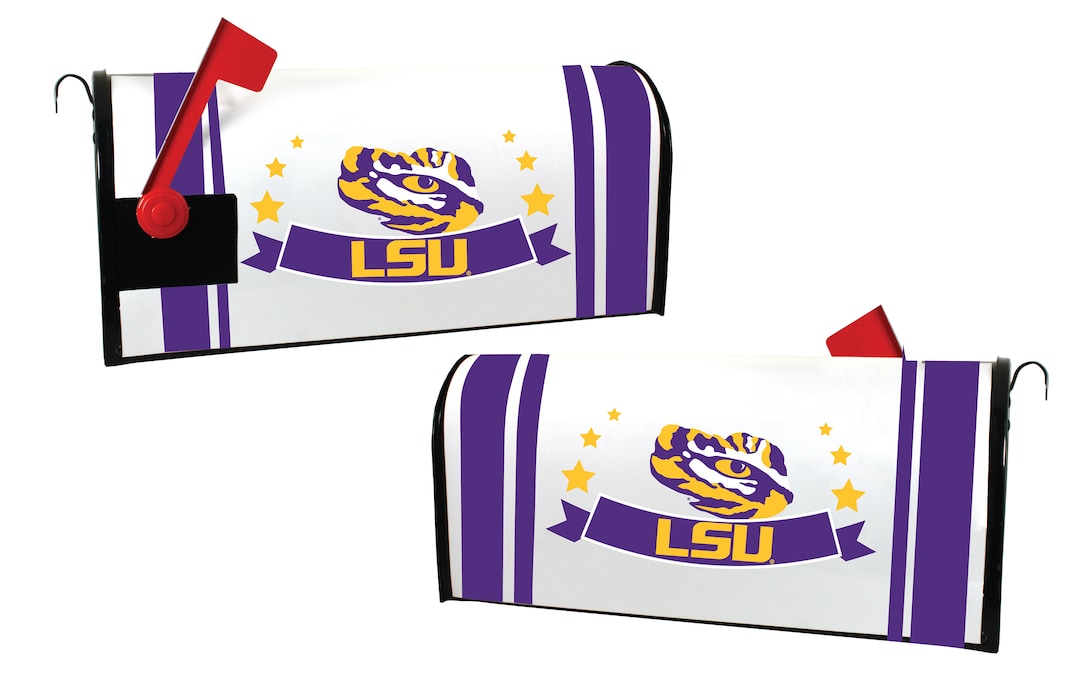 LSU Tigers Magnetic Mailbox Cover Officially Licensed - Etsy