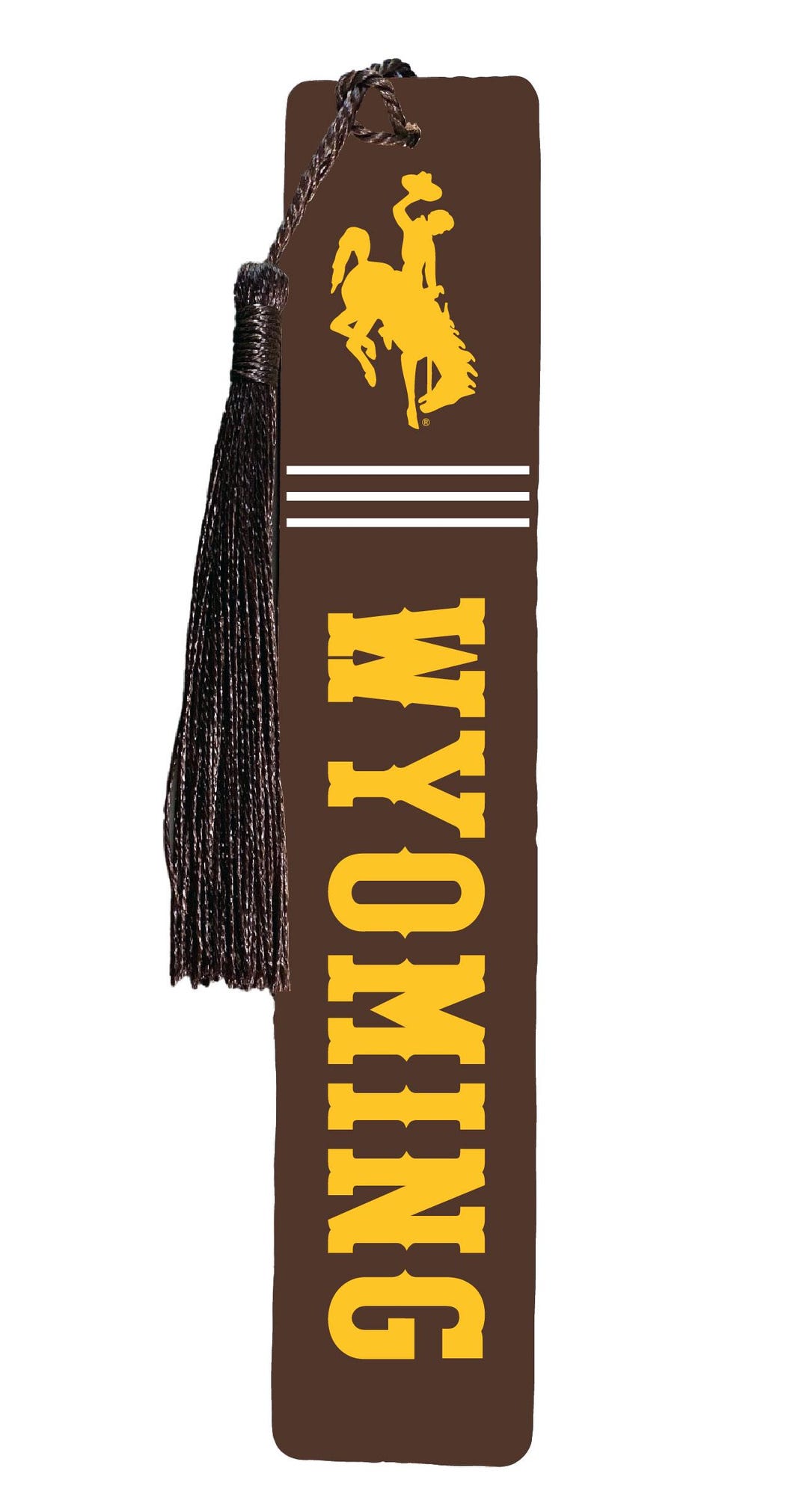 University of Wyoming Wooden Bookmark With Tassel Officially Licensed ...