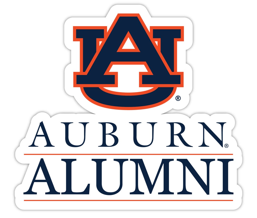 Auburn Tigers 4-inch Laser Cut Alumni Vinyl Decal Sticker - Etsy