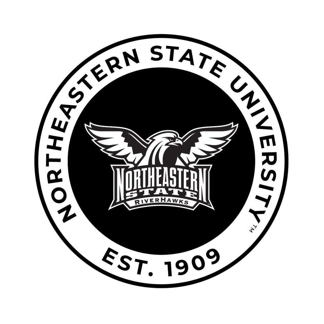 Northeastern State University Riverhawks Officially Licensed Black ...