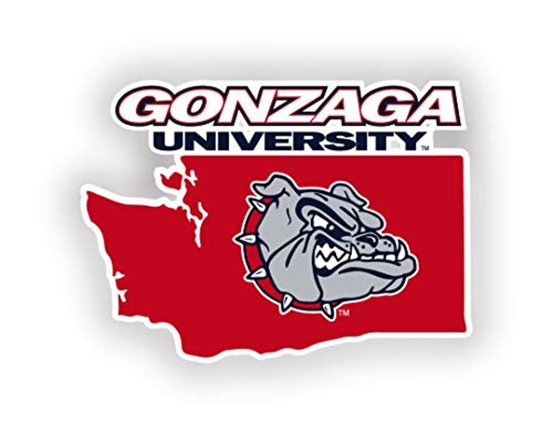 Gonzaga Bulldogs 4 Inch State Shape - Sticker / Magnet Choice - Etsy