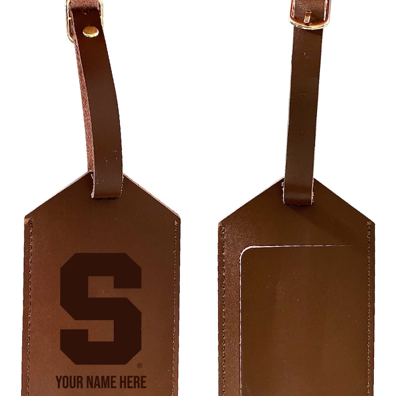 Leather Luggage Tag - Etsy