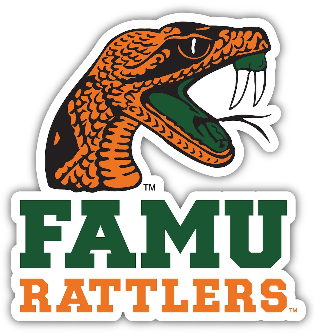 Florida A&M Rattlers Officially Licensed Vinyl Sticker - Multiple Sizes ...