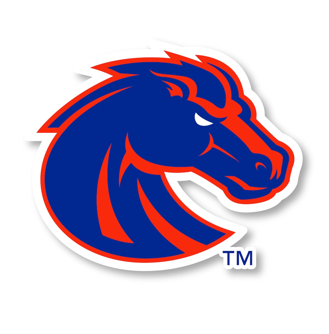 Boise State University Broncos NCAA Collegiate 4 Inch Vinyl Decal - Etsy