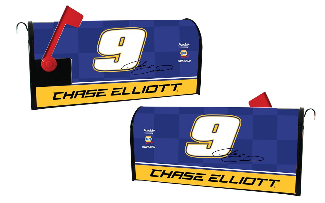 Chase Elliott #9 Nascar Magnetic Mailbox Cover - Etsy