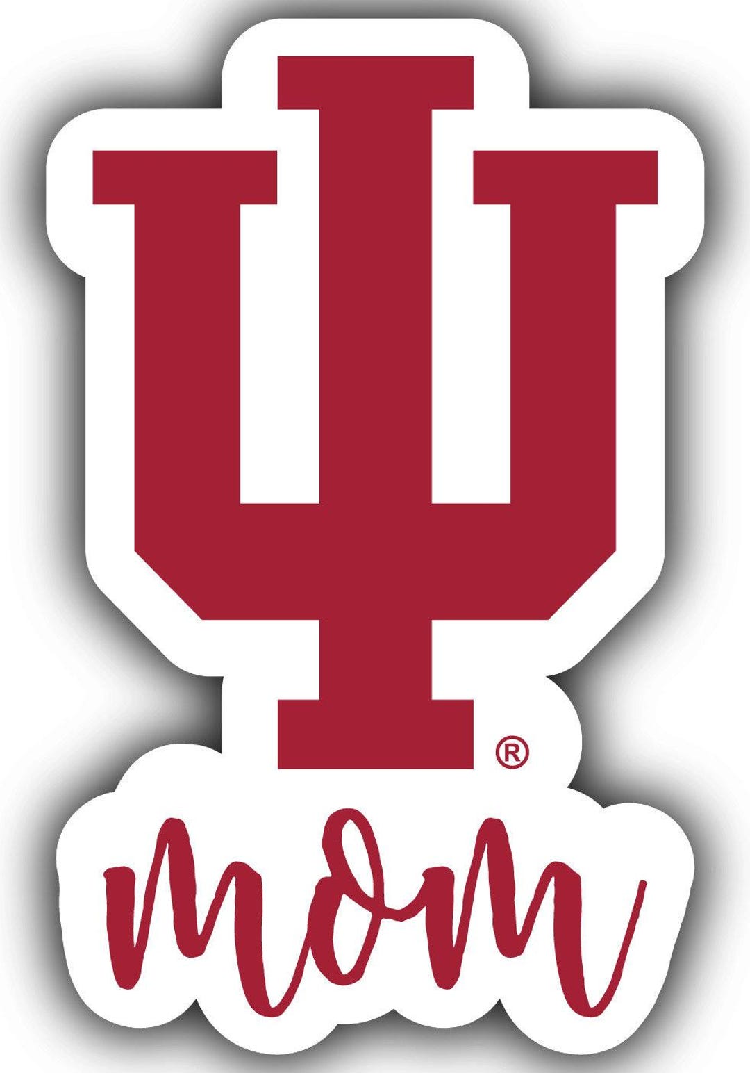 Indiana Hoosiers 4-inch Proud Family Die Cut Magnet/sticker - Etsy