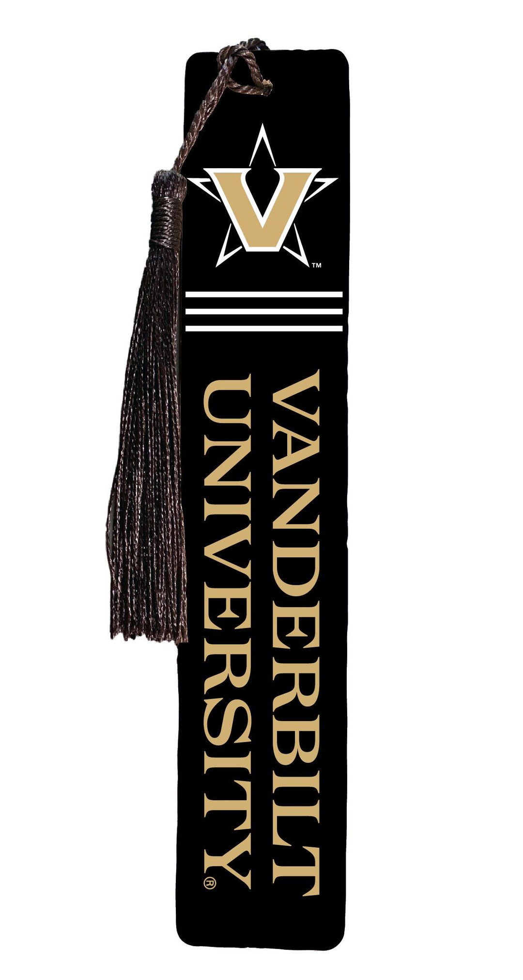 Vanderbilt University Wooden Bookmark With Tassel Officially Licensed ...