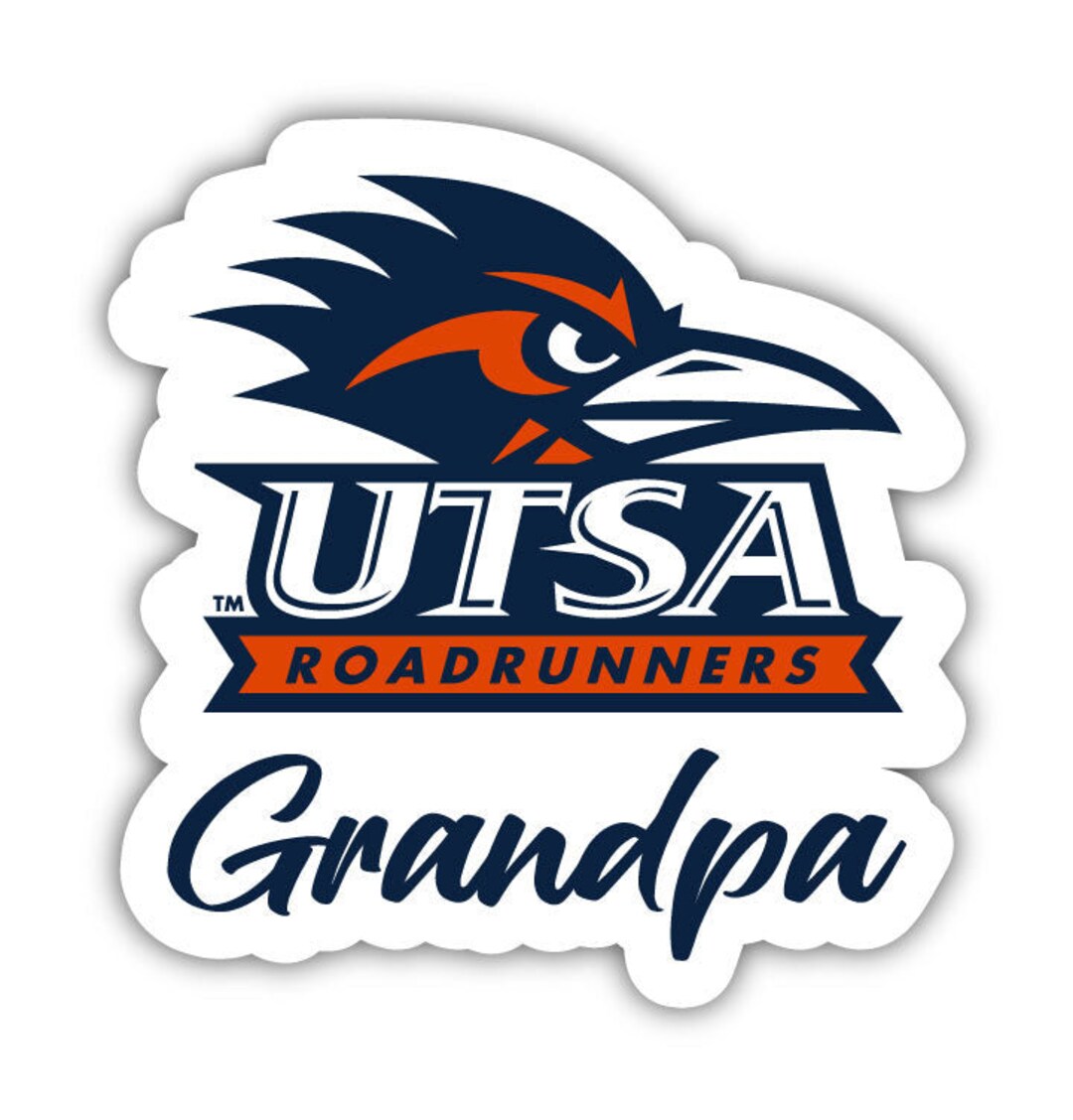 UTSA Road Runners 4 Inch Proud Grandpa Die Cut Decal - Etsy