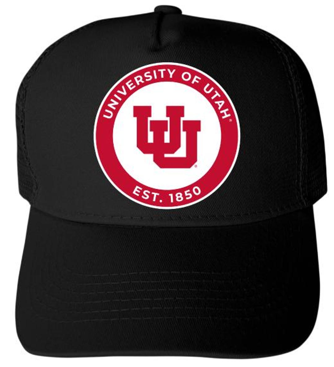 Utah Utes Officially Licensed Trucker Hat - Unisex Mesh Back Cap With ...