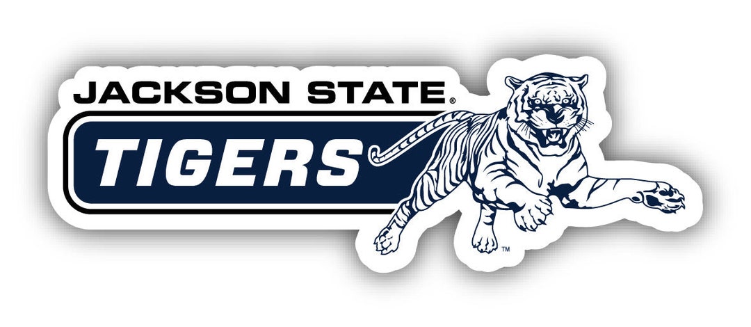 Jackson State University 4 Inch Wide Colorful Vinyl Decal Sticker - Etsy