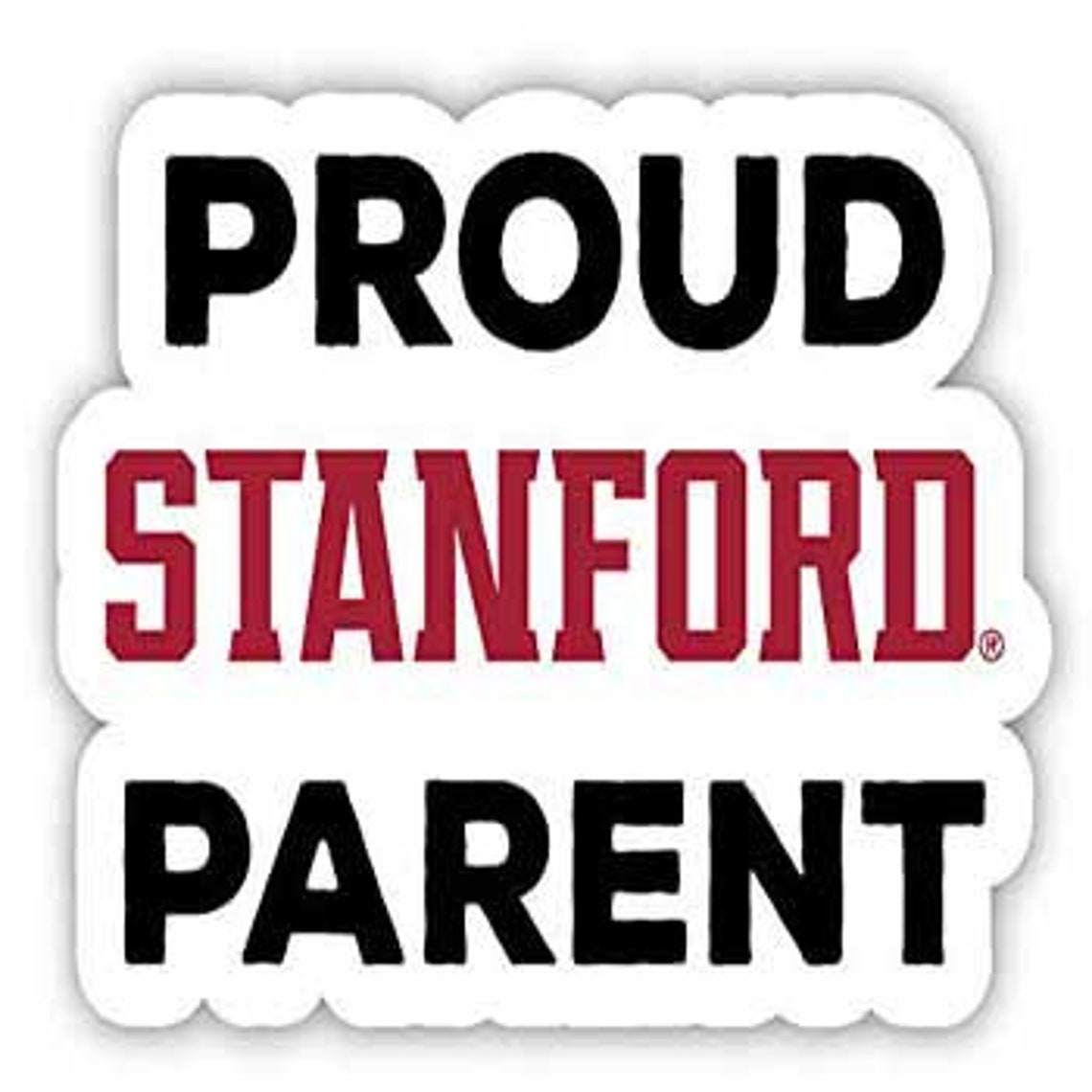 Stanford University 4 Inch State Shape Vinyl Decal Sticker | Etsy