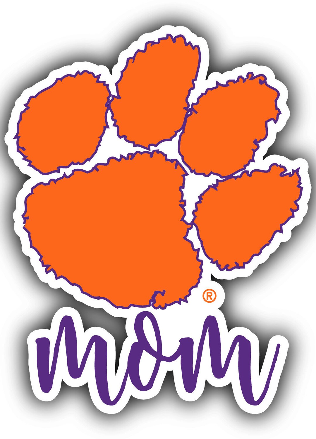 Clemson Tigers 4-inch Proud Mom Die Cut Decal - Etsy