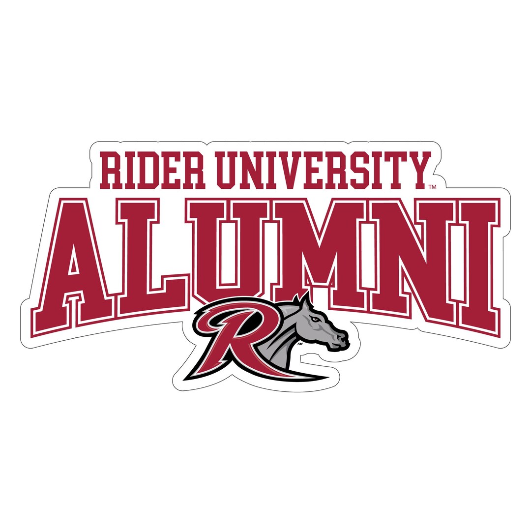 Rider University Broncs Laser Cut Alumni Vinyl Sticker/magnet ...