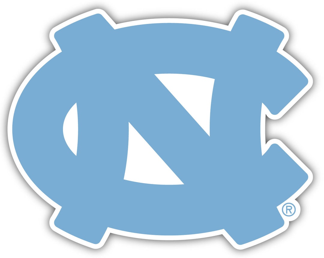 UNC Tar Heels Officially Licensed Vinyl Sticker - Multiple Sizes ...