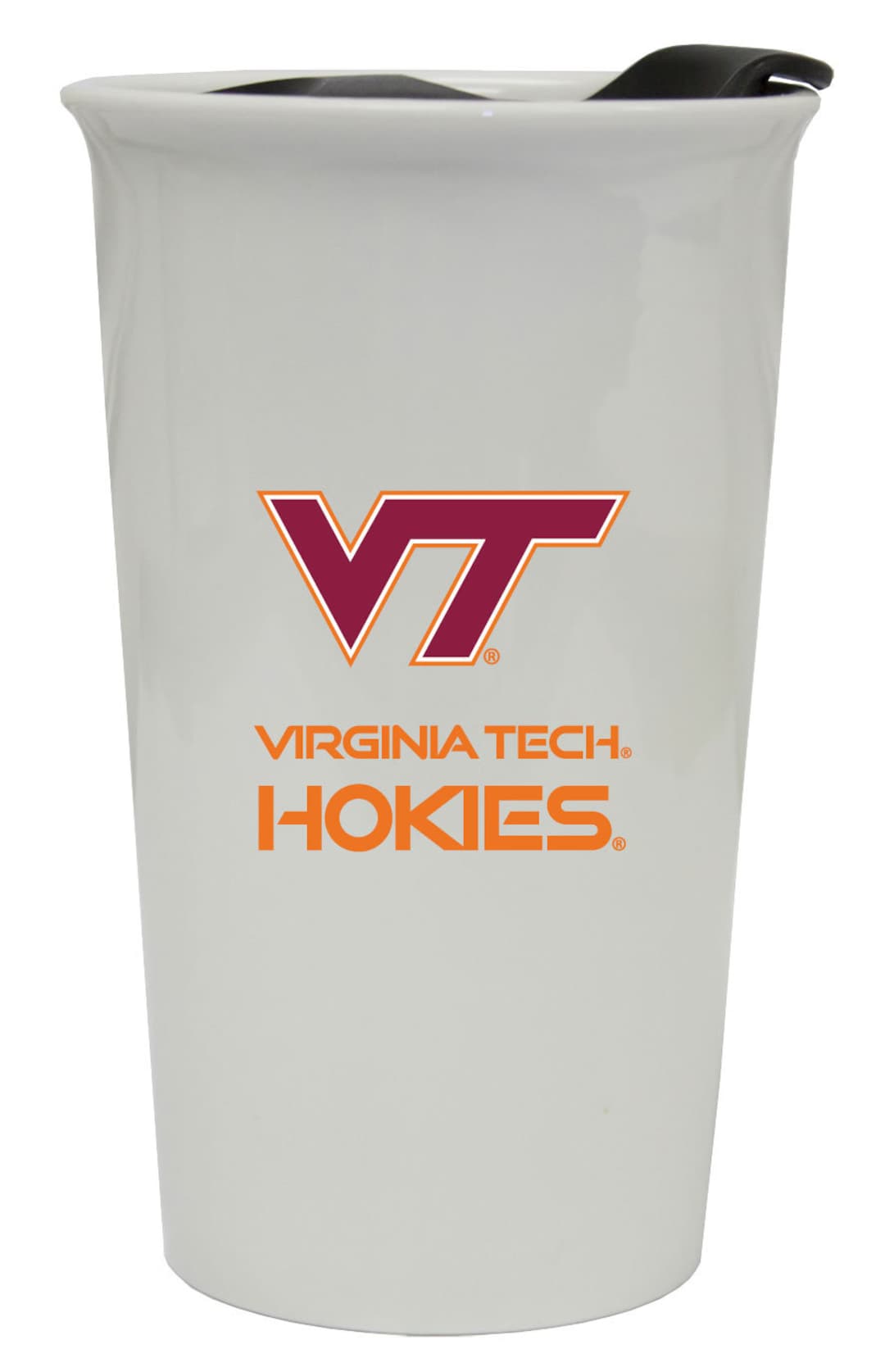 Virginia Tech Hokies 12 Oz Double Walled Ceramic Tumbler Officially ...